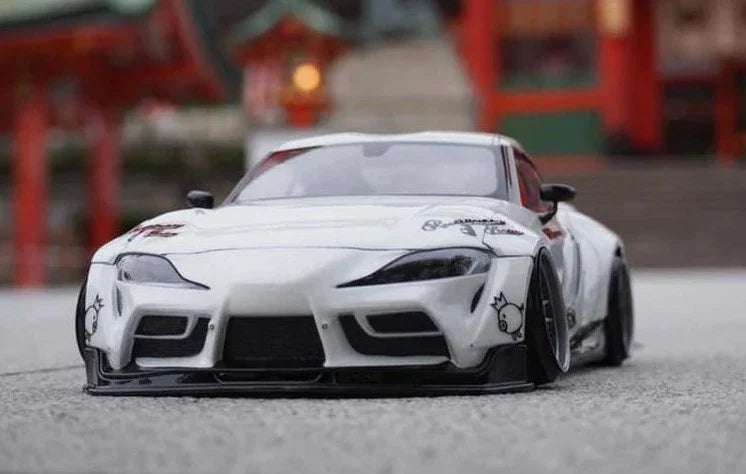 REAL GRADE - TOYOTA SUPRA A90 PANDEM W 3D DECALS (SWB 247MM) [ADDICTIO ...